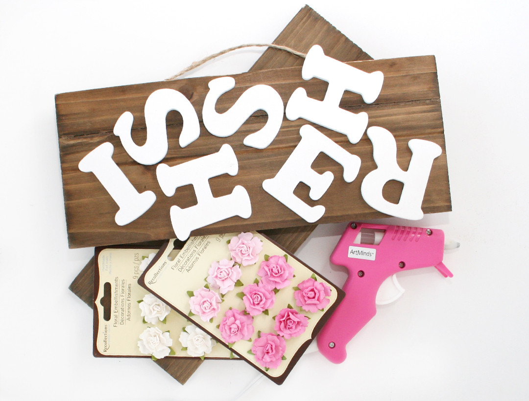 DIY Wedding Bride and Groom Chair Signs